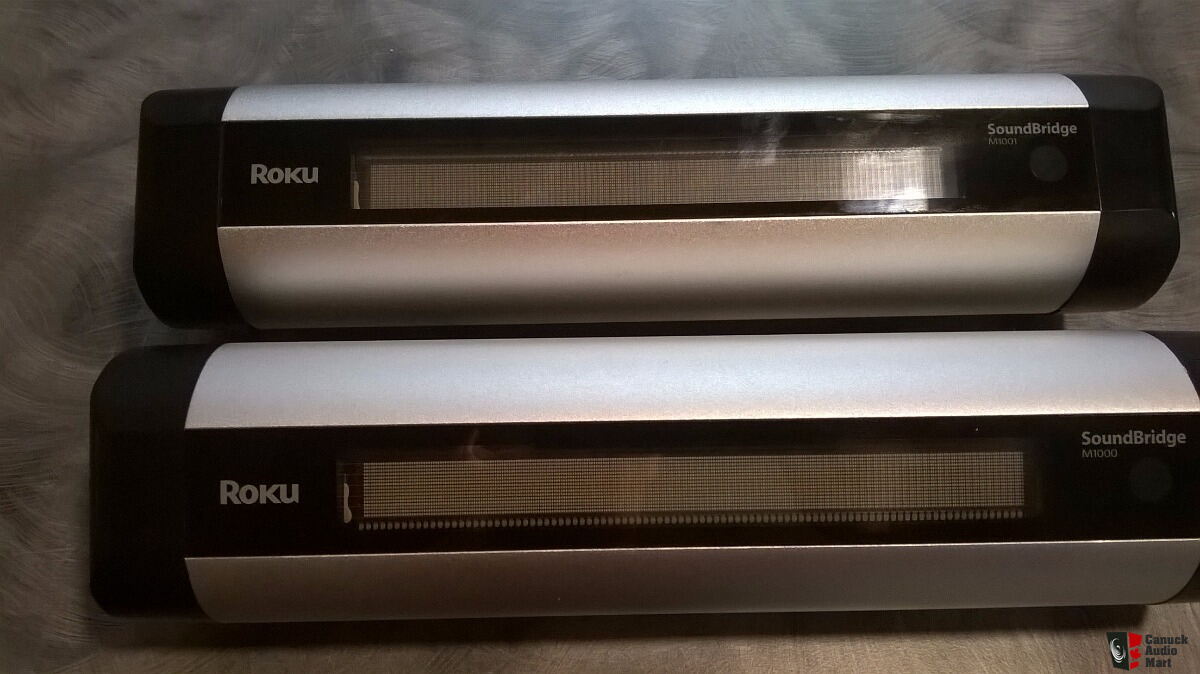 Roku Soundbridge M1001 x 2 Photo #1095360 - Canuck Audio Mart