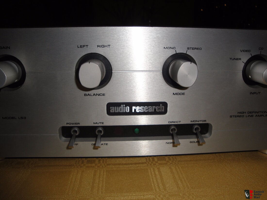 Audio Research LS3 Balanced Output Preamplifier Photo #1096430 - Canuck ...