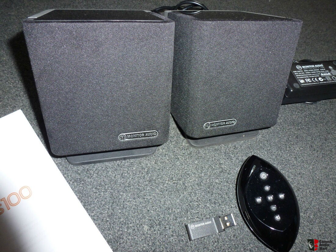 Monitor Audio Airstream WS100 Speakers Wireless Speaker System ~ LIKE ...