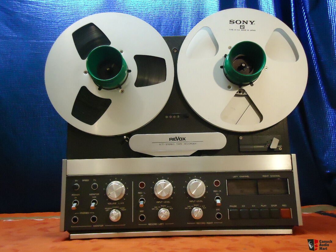 All Serviced with New Belts+Lamps Revox B77 B 77 MK II Reel to Reel ...