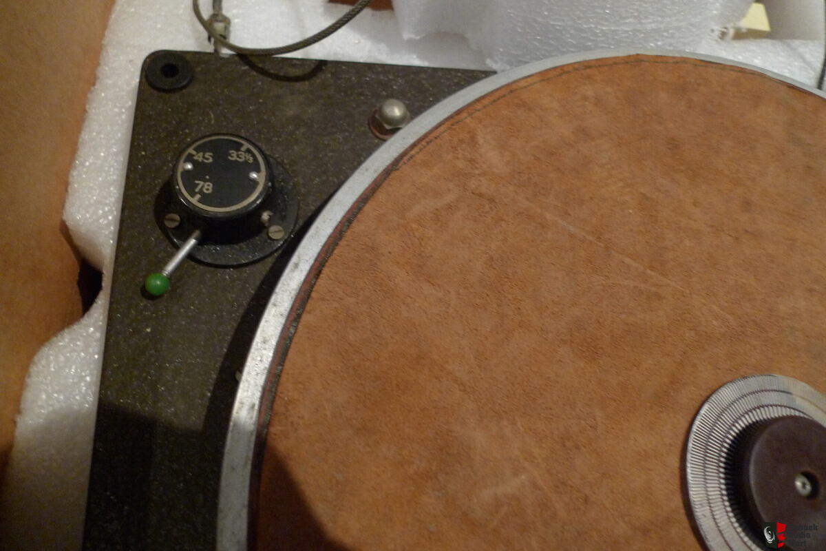 RARE turntable connoisseur AR sugden 1950+ tonearm general electric A1 ...