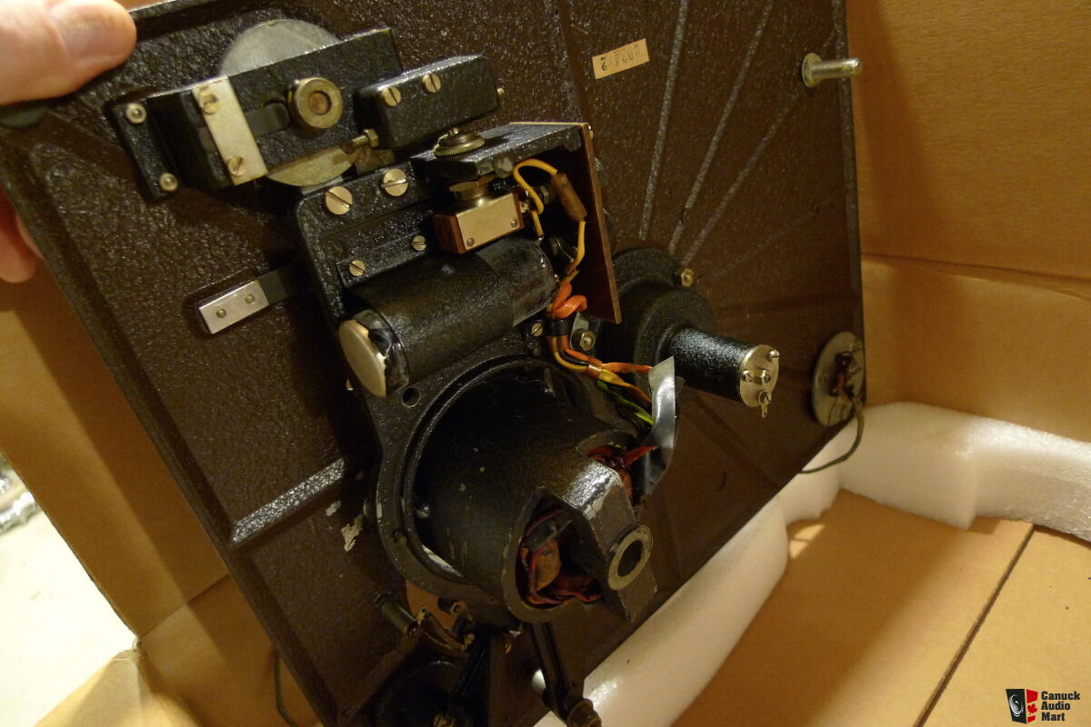 RARE turntable connoisseur AR sugden 1950+ tonearm general electric A1 ...
