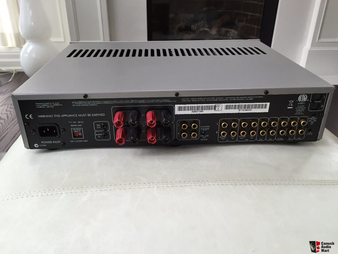 Arcam FMJ A38 Integrated Amplifier with CR90 Universal Remote Photo ...