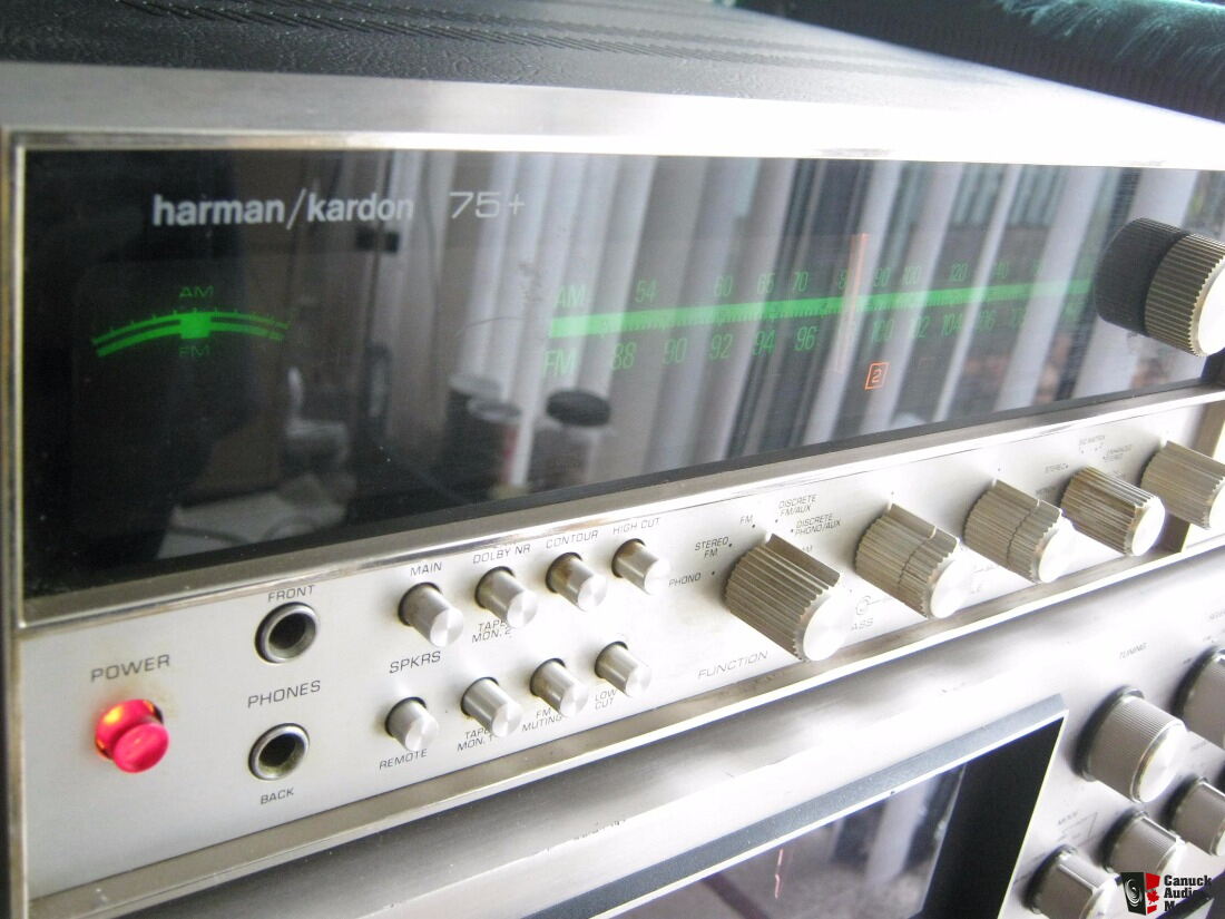 Vintage harman kardon Stereo / Quadraphonic 4-Channel Receiver Model 75 ...