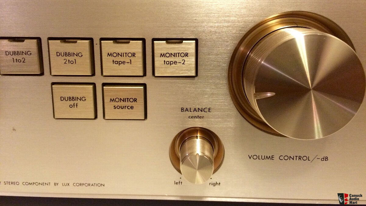 Luxman C-05 Twin-Monolithic Preamplifier SOLD Photo #1107566 - UK Audio ...
