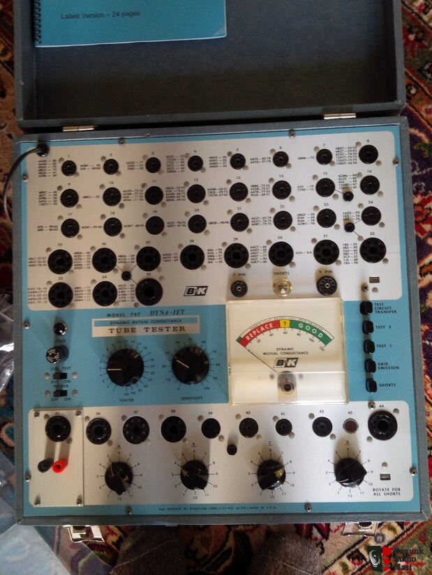 B&K Dyna Jet 707 Tube tester. SOLD For Sale - Canuck Audio Mart