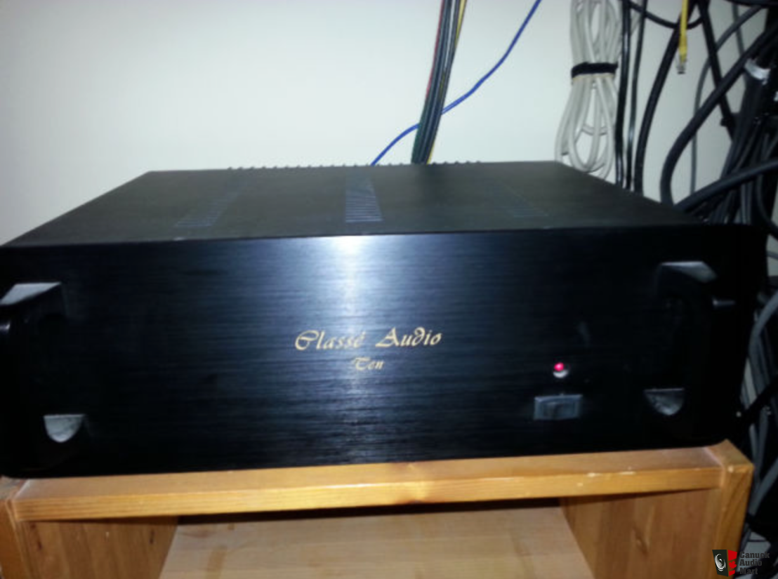 Moving Sale: Classe' Audio Ten Power Amplifier (fr. Audio Ark) For Sale ...