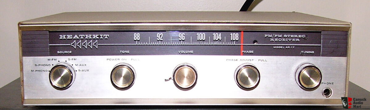 Heathkit AR-17 FM STEREO Receiver - AS-IS Photo #1119542 - Canuck Audio ...