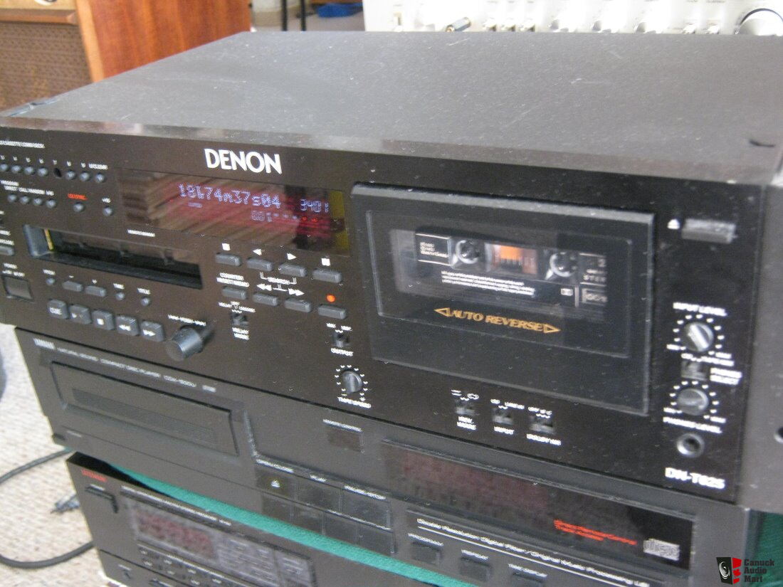 Denon DN-T625 CD / Cassette Professional Studio Deck Photo #1119916 ...