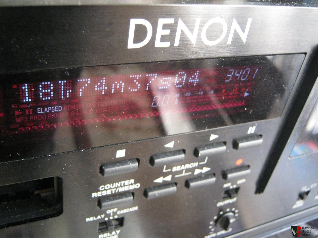 Denon DN-T625 CD / Cassette Professional Studio Deck Photo #1119916 ...