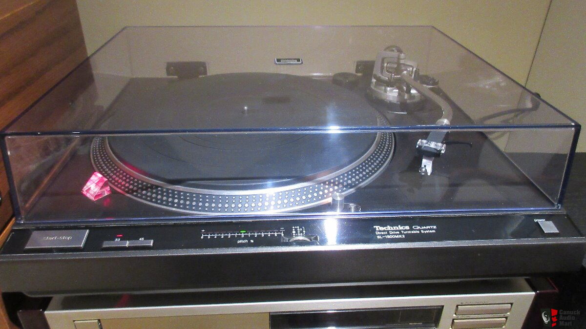Technics SL-1800 MK2 Fully Manual Turntable Photo #1124567 - US Audio Mart