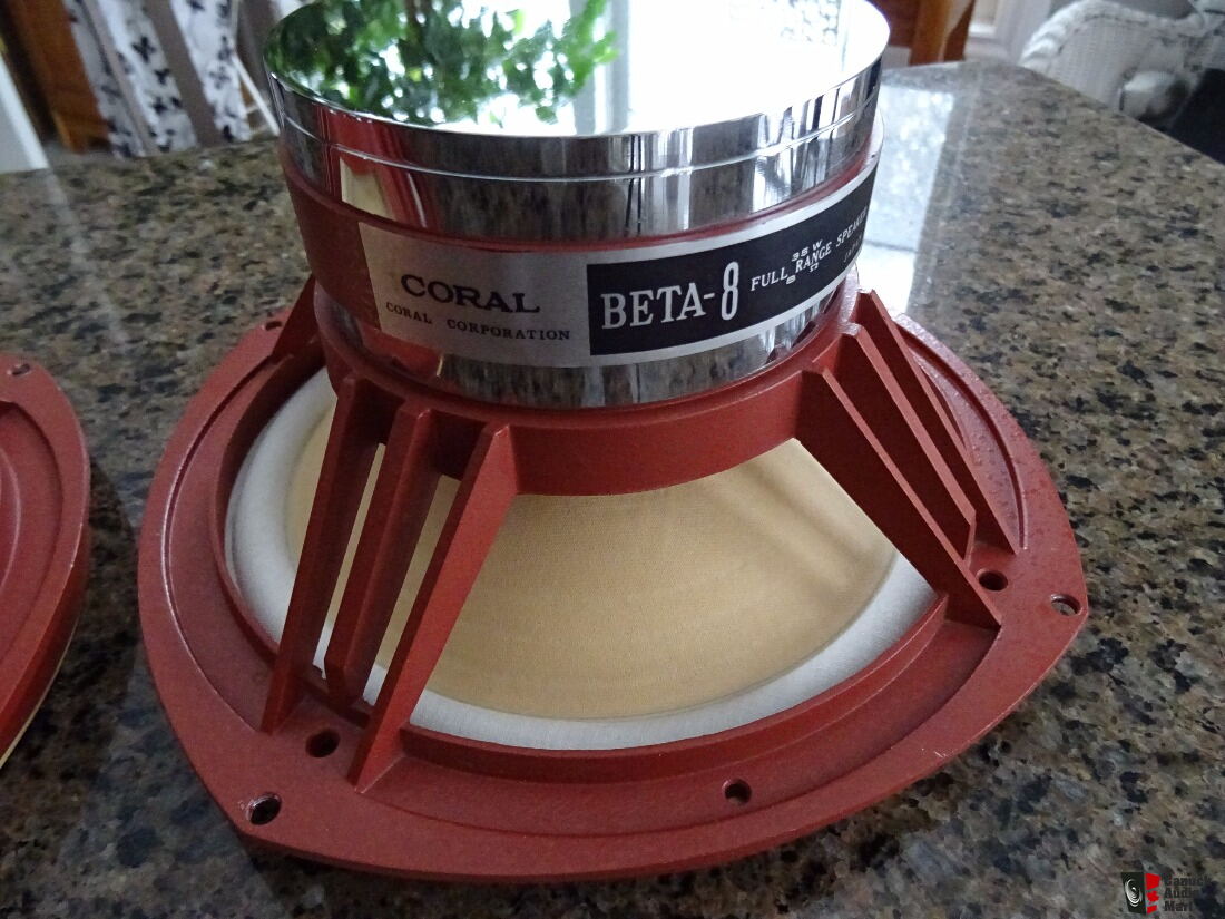 Coral Beta 8 - Full Range, Crossoverless, Drivers Photo #1124836 ...