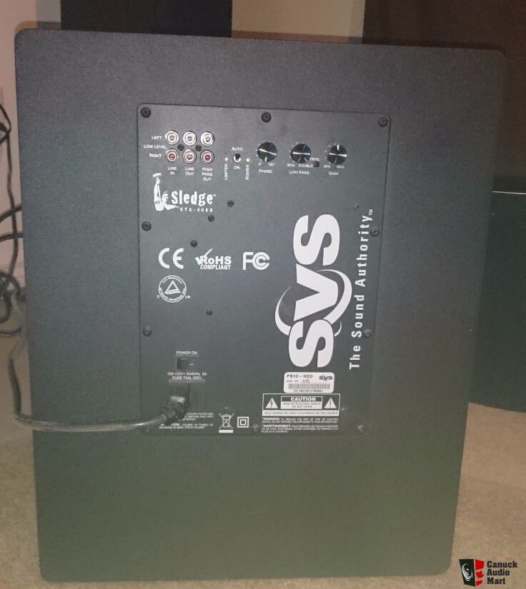 SVS PB10-NSD Subwoofer 10" Excellent Condition (Local Pickup Only ...