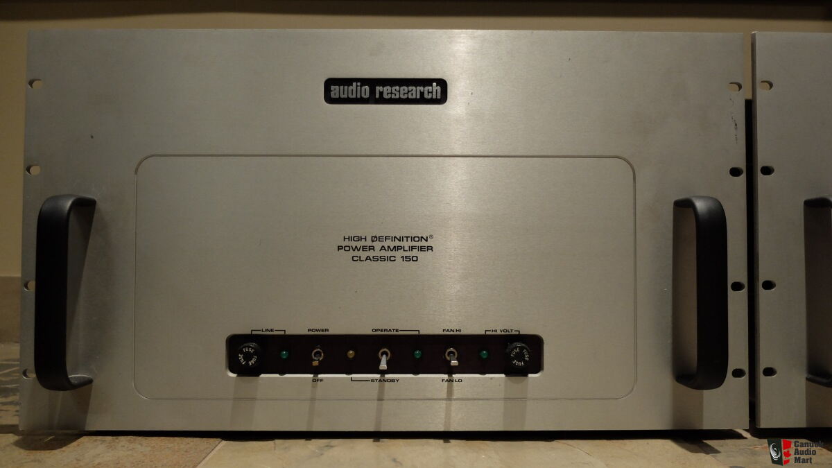 Audio Research Classic 150 Mono Bloc Amplifiers Photo #1131833 - Canuck ...