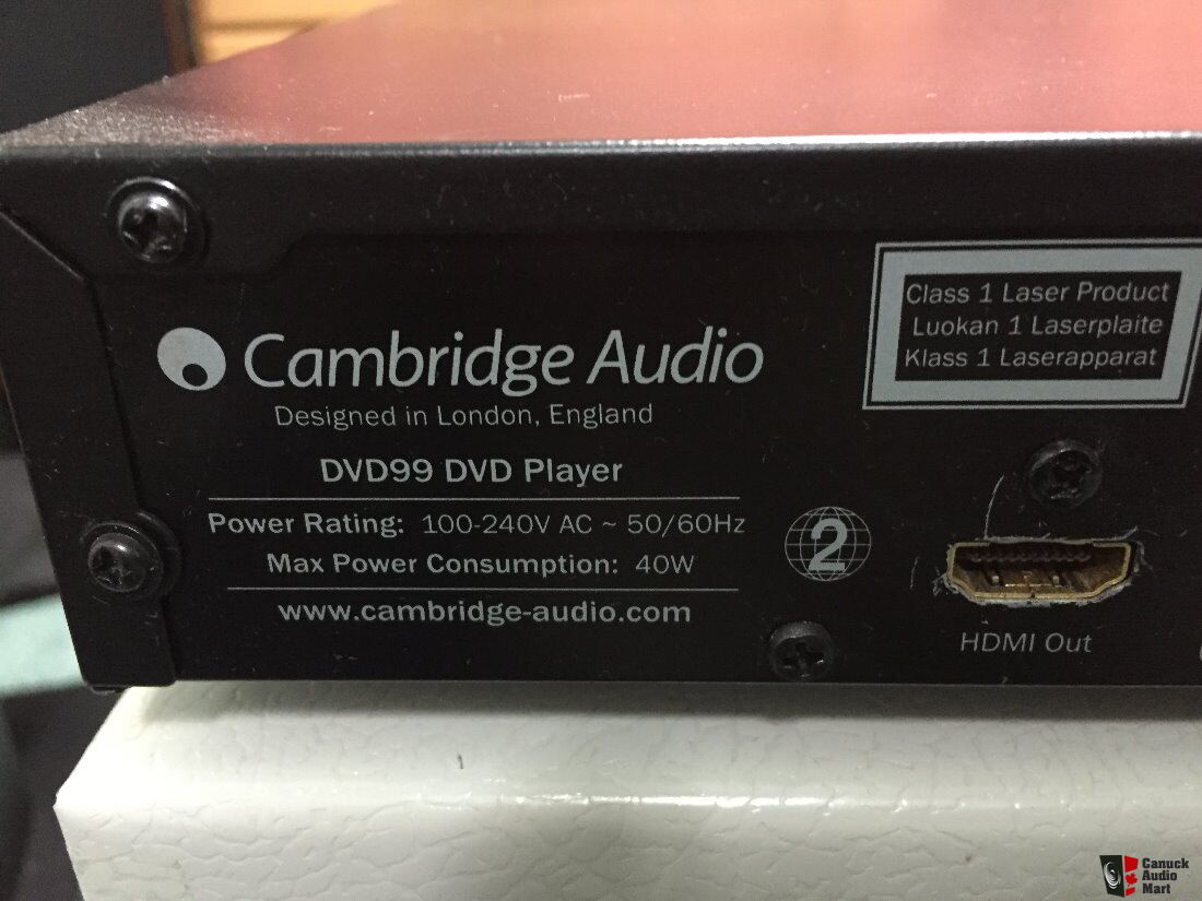 Cambridge Audio DVD99 Photo #1132735 - US Audio Mart
