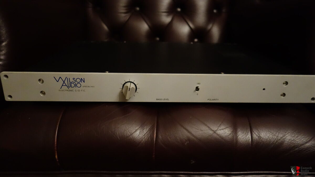 Wilson Audio Rare Series II Model GSB Electronic Crossover & Power ...