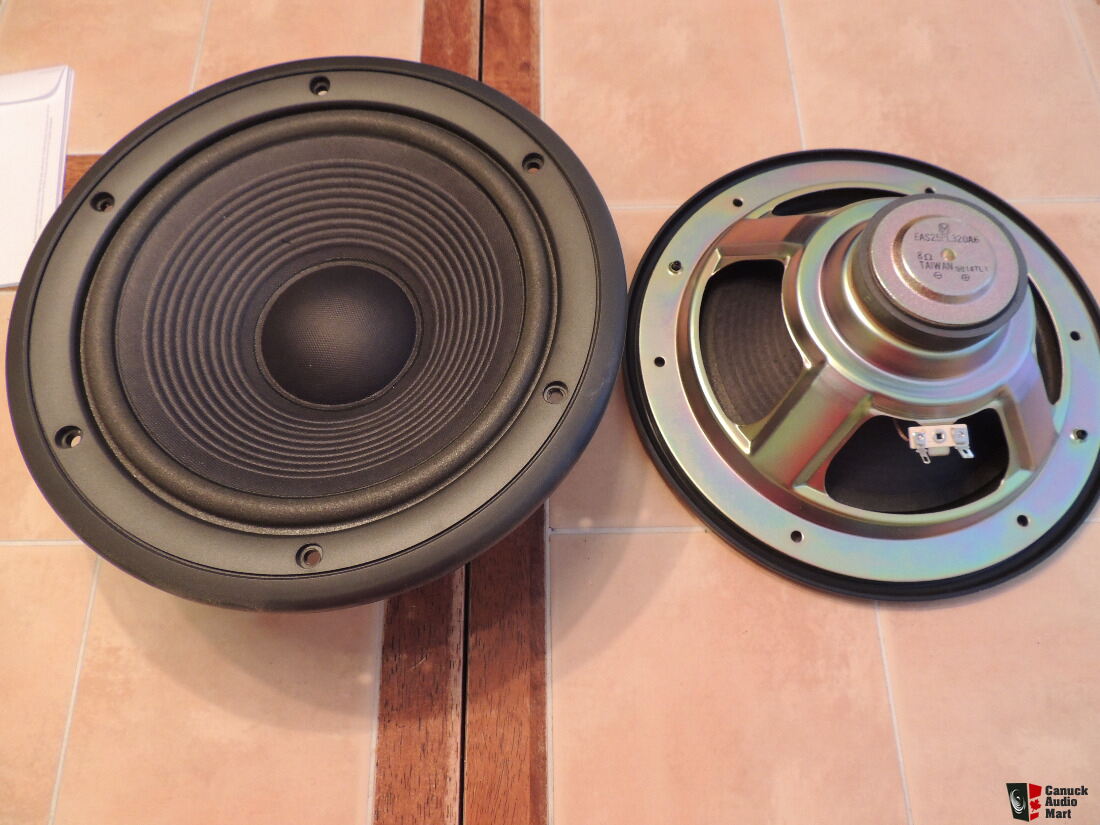 Pair of Technics 10" Woofers- EAS25PL320A6 - 8 Ohm Photo #1138662 - US ...