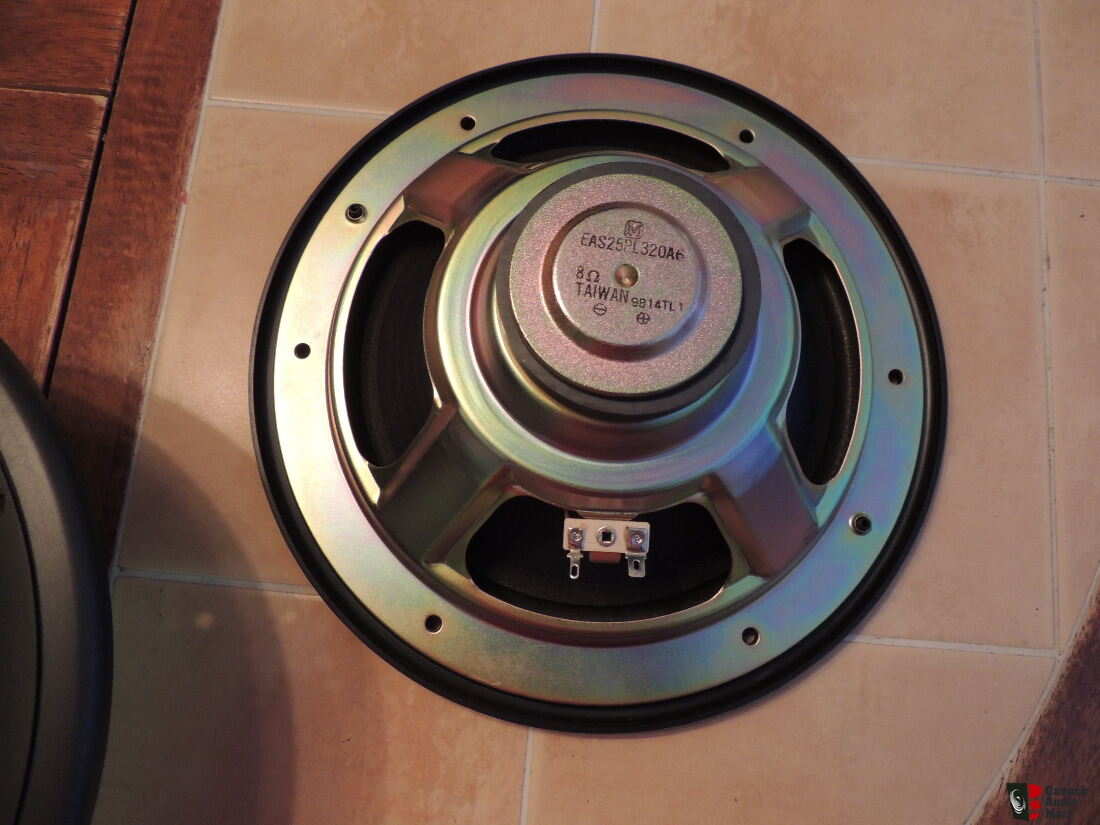 Pair of Technics 10" Woofers- EAS25PL320A6 - 8 Ohm Photo #1138661 - US ...