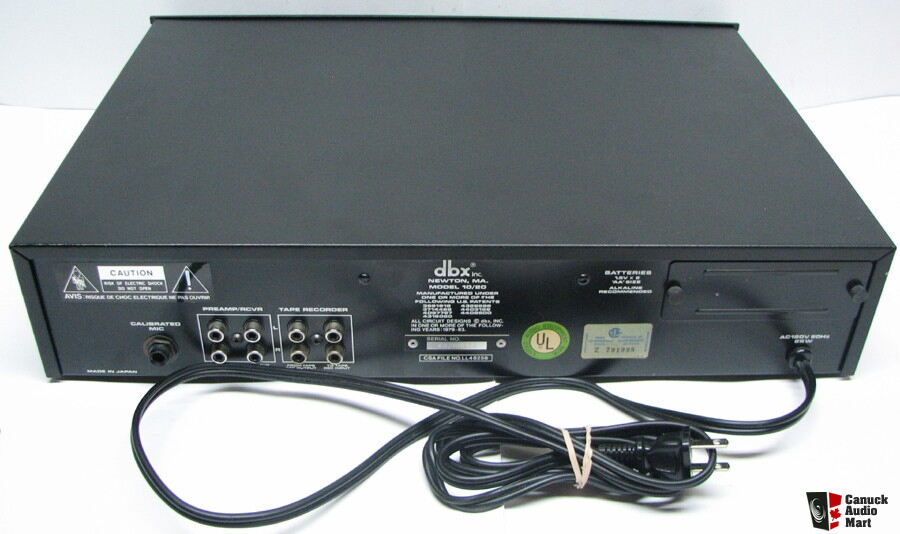 dbx 10/20 Computerized Equalizer / Analizer with Mic & Manual Photo ...