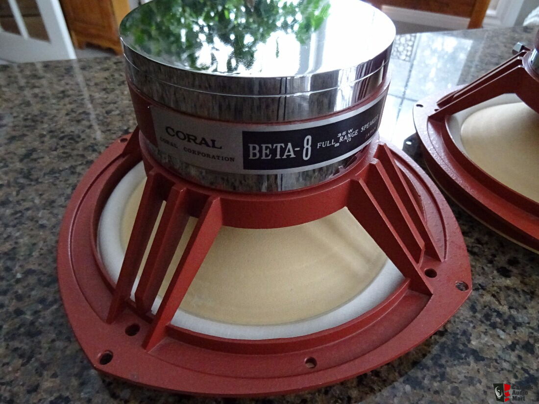 Coral Beta 8's - Full Range, Crossoverless, Drivers Photo #1145562 - US ...