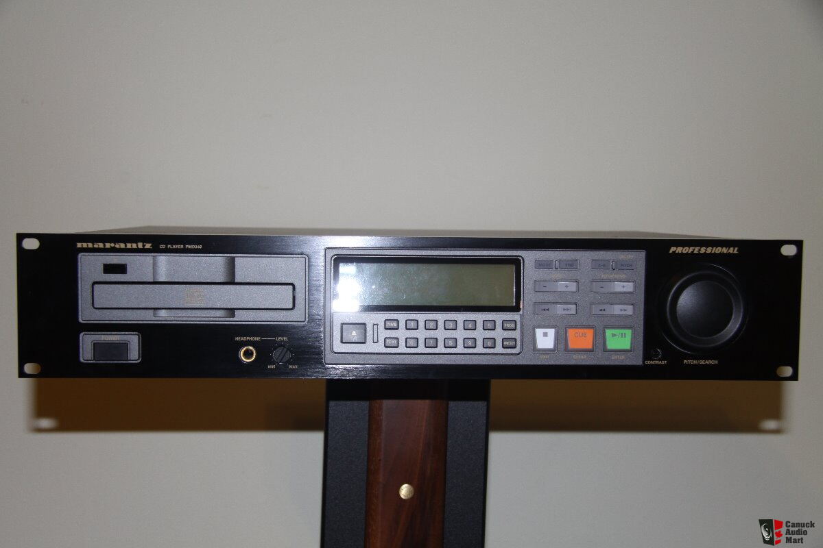 Rack-Mounted Marantz Professional - PMD340 CD Player For Sale - Canuck ...