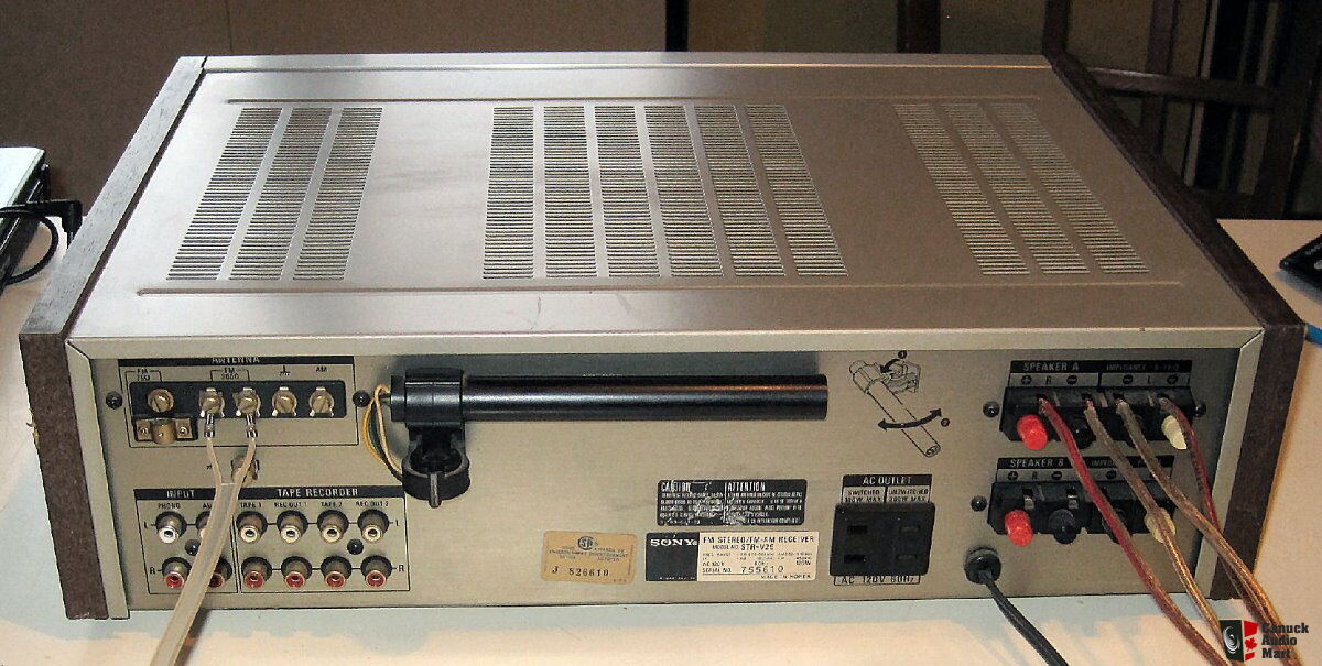 Vintage SONY STR-V25 AM FM Stereo Receiver Works Great Photo #1147864 ...