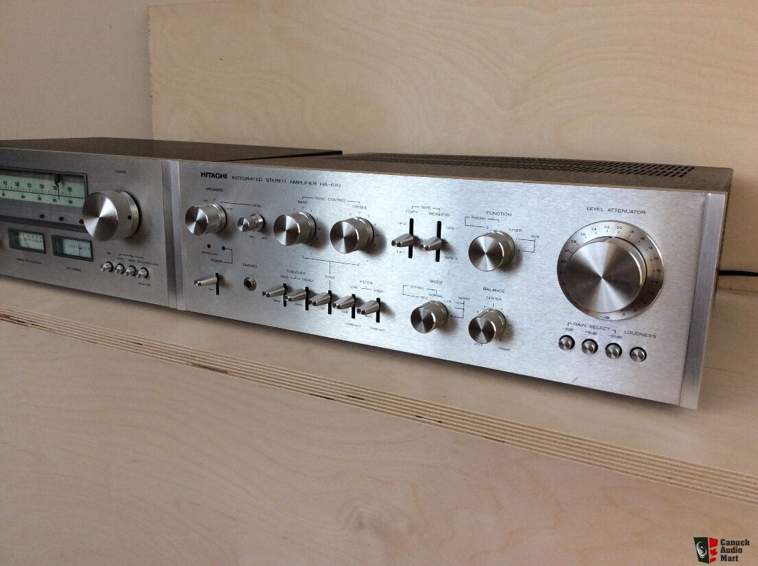Hitachi HA-610 amp & FT-920 tuner Photo #1149442 - Aussie Audio Mart
