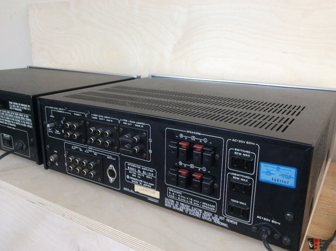 Hitachi HA-610 amp & FT-920 tuner Photo #1149442 - Aussie Audio Mart