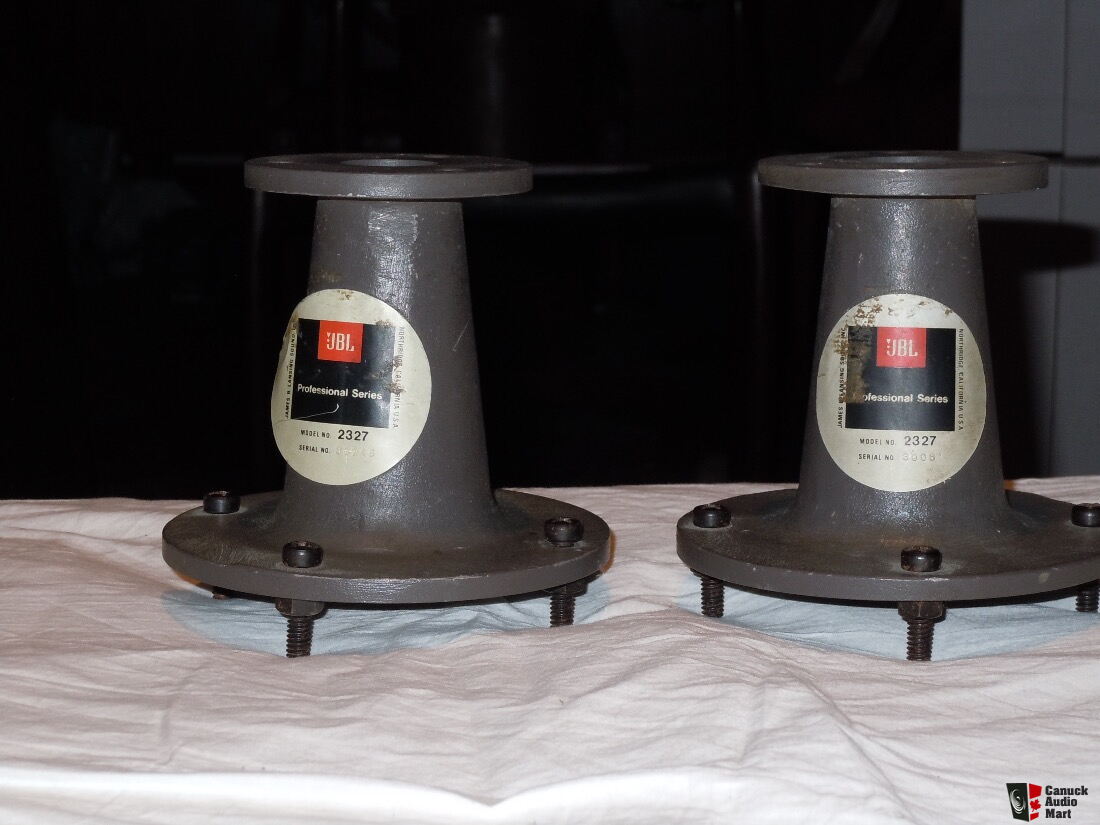JBL 2327 1"-2" Horn Adapters For Sale - Canuck Audio Mart