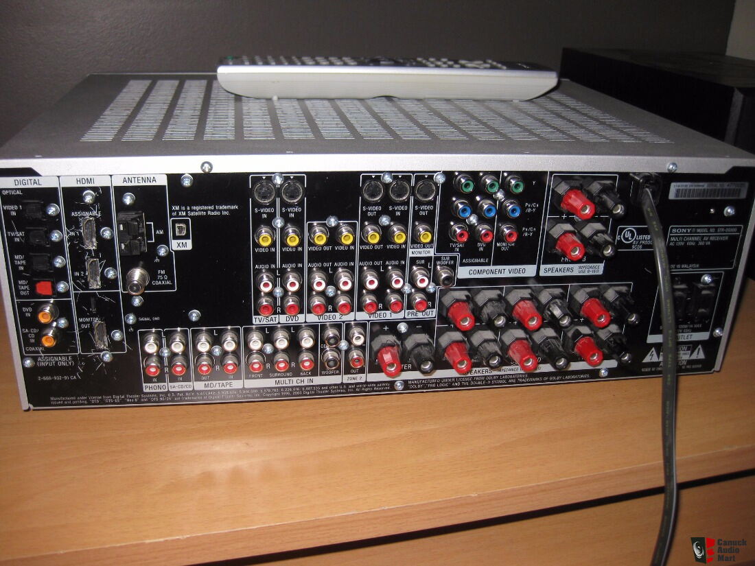 Sony STR-DG900 HDMI Receiver Dolby Digital DTS Receiver with remote ...