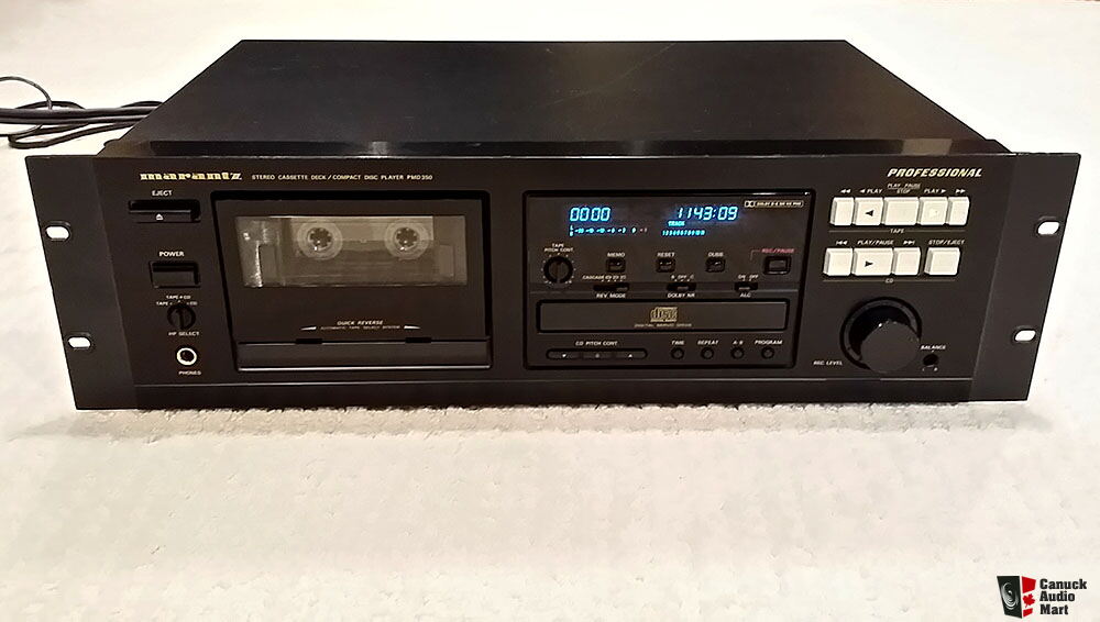 Marantz Professional PMD 350 CD Player/Cassette Deck Photo #1152028 ...