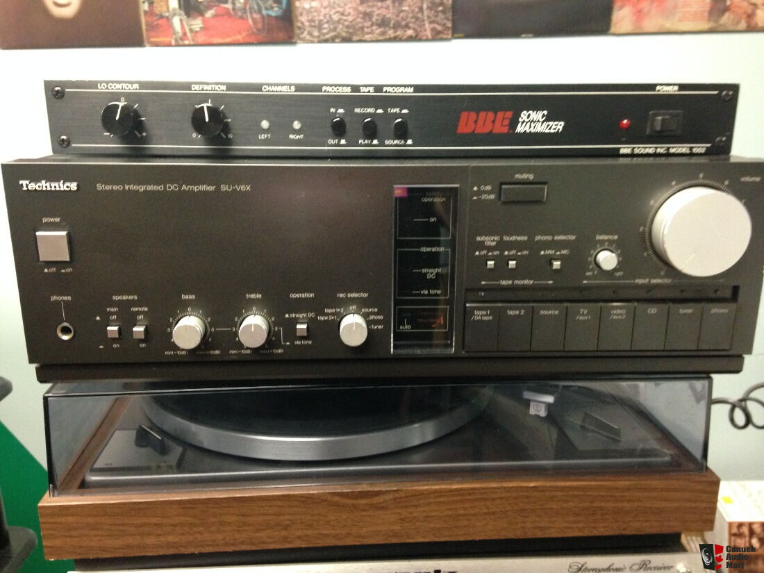 Technics su-v6x Integrated Amp - 100 per Channel ! Dealer Ad - US Audio ...