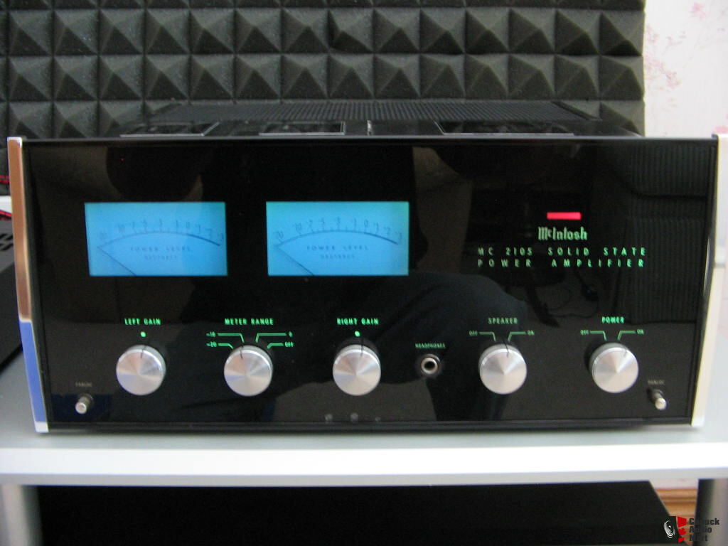 McIntosh MC2105 Power Amp, 105 Watts/Ch For Sale - Canuck Audio Mart