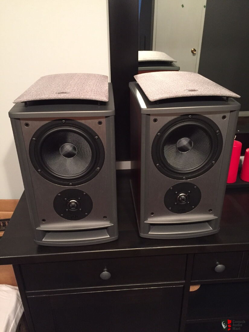 PSB platinum M2 speakers, dark cherry, very good cond. great speakers ...