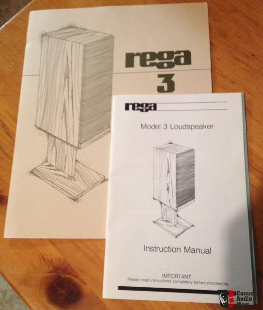 Rega Model 3 brochure and manual Wanted - Canuck Audio Mart