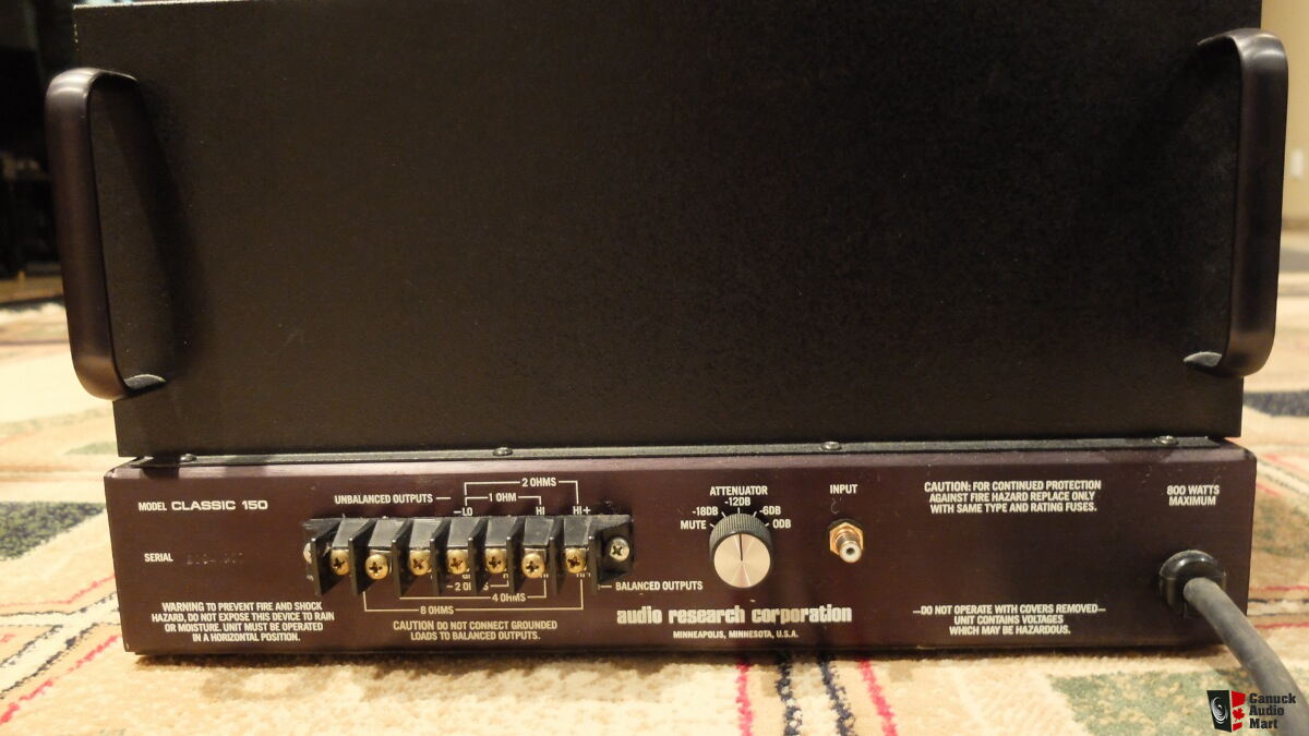 Audio Research Classic 150 Mono blocs Photo #1154774 - US Audio Mart