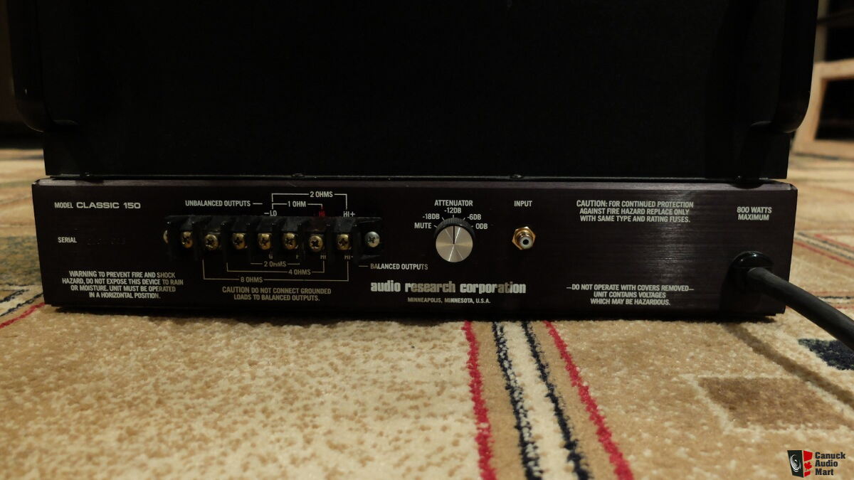 Audio Research Classic 150 Mono blocs Photo #1154774 - US Audio Mart