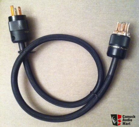 Power cord - Copper Colour Cuprum plug For Sale - Canuck Audio Mart