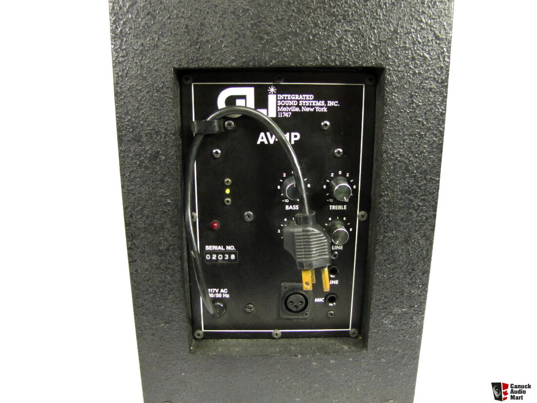 GLi AV-1P "SOUNDSPOT" Powered Compact Loudspeaker PA/Guitar Amp w/ Spec ...