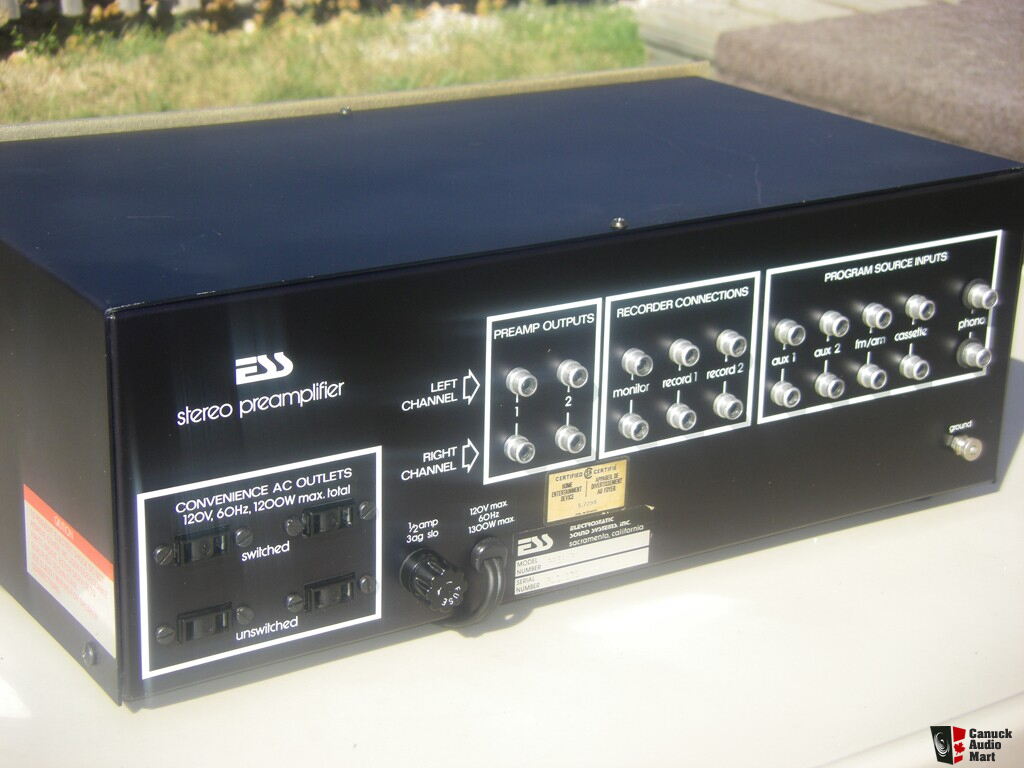 ESS Vintage amp and preamp For Vintage speakers Photo #115826 - Canuck ...
