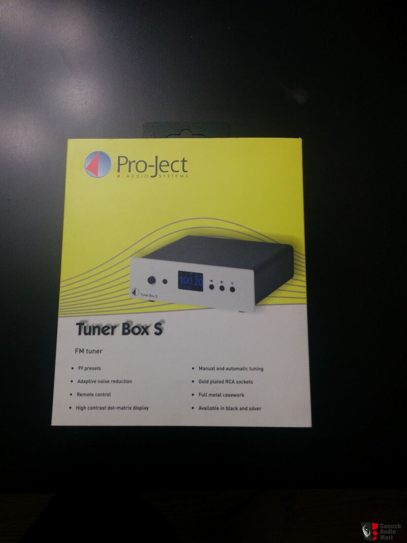 Pro-Ject Tuner Box S - Black Photo #1158915 - US Audio Mart