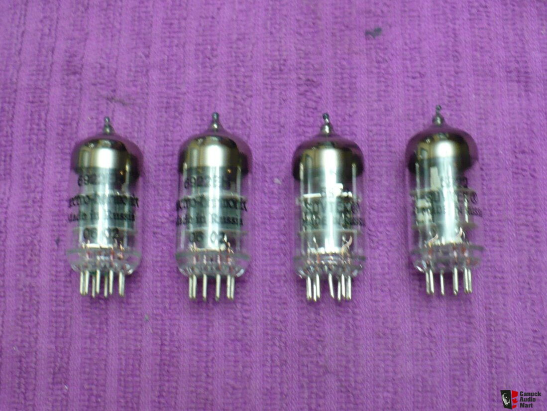 4 6922 6DJ8 Pre Amp Tubes For Sale - US Audio Mart