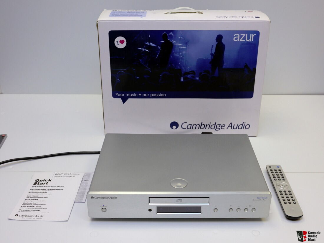 Cambridge Audio Azur 550C CD Player Photo #1161908 - US Audio Mart