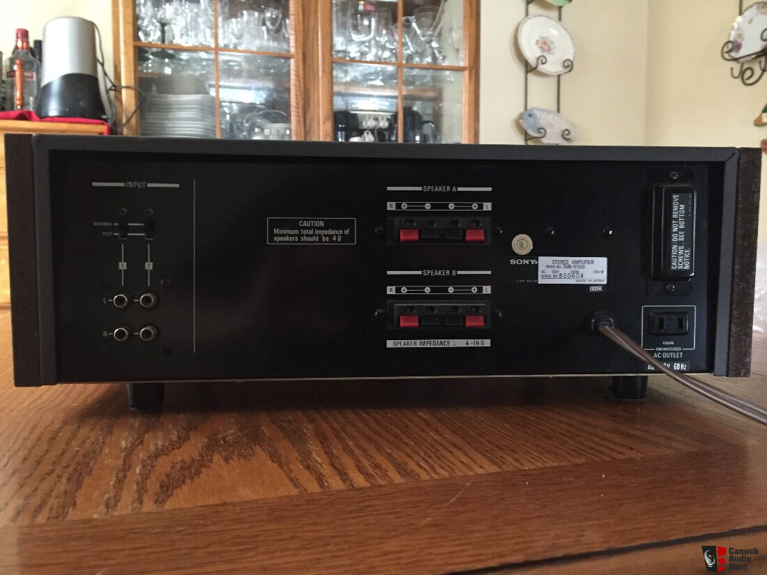 Sony V-FET Amplifier & Matching Pre- amp Photo #1162464 - Canuck Audio Mart