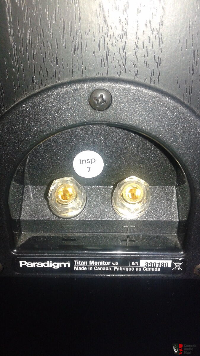 Paradigm Titan Monitor V5 Photo #1170232 - US Audio Mart