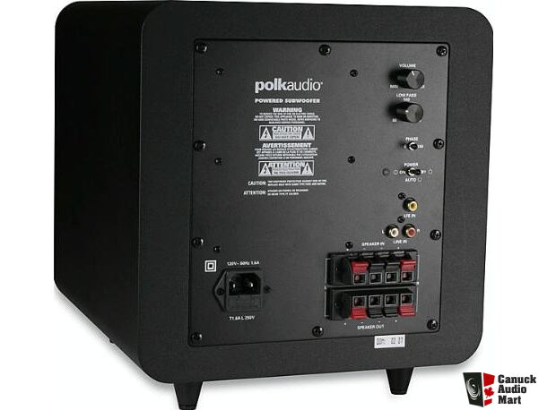 Polk Audio Subwoofer PSW111 Photo #1172519 - Canuck Audio Mart