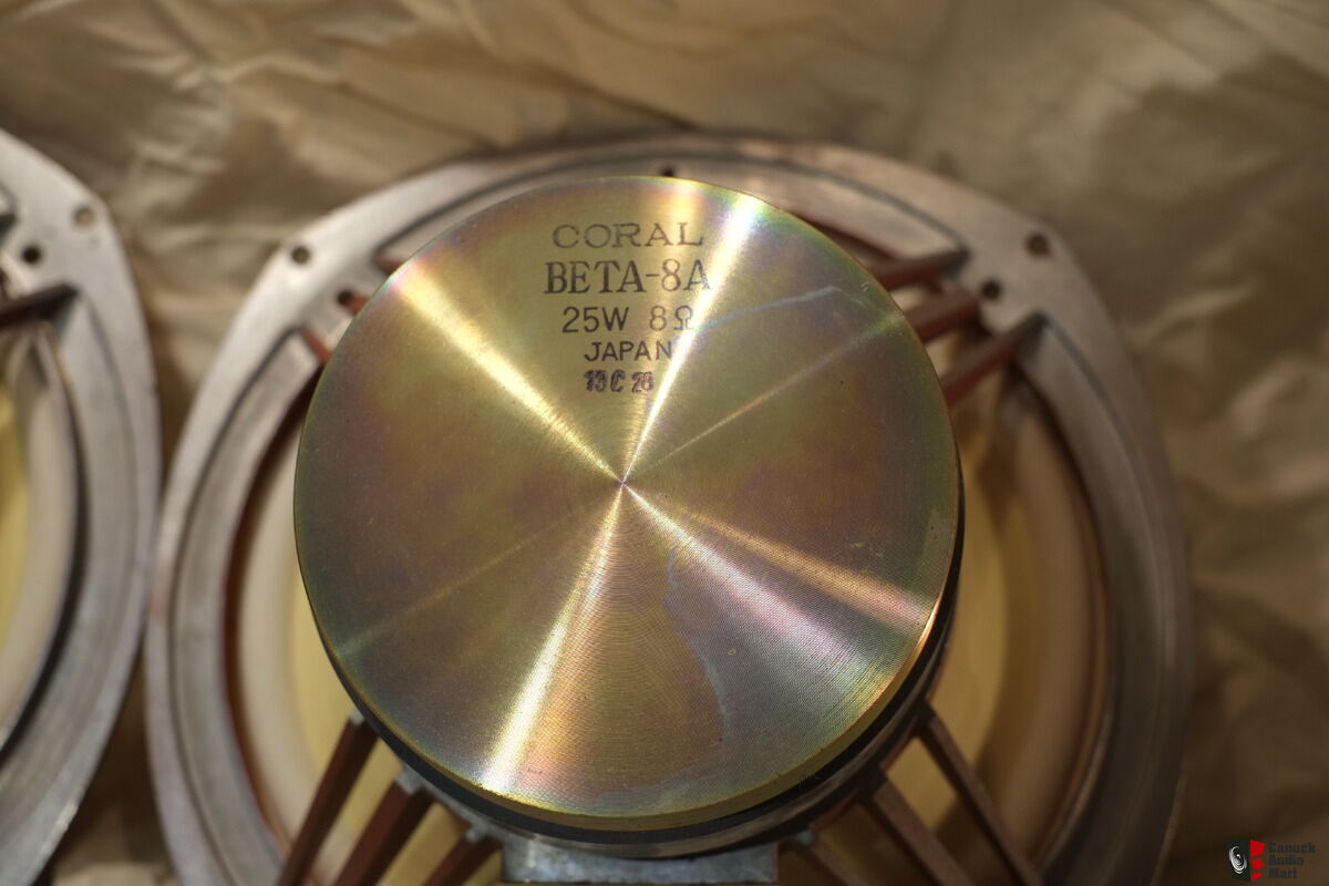 coral BETA-8A, full range Photo #1172665 - UK Audio Mart