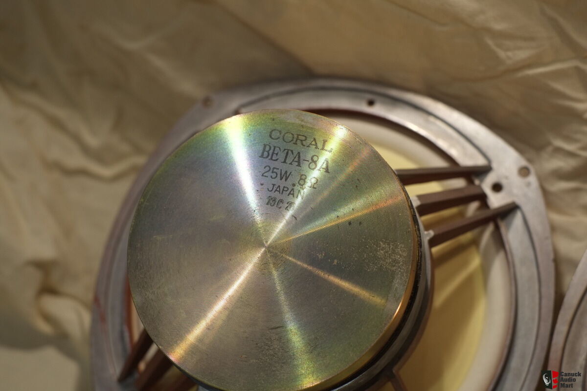 coral BETA-8A, full range Photo #1172666 - UK Audio Mart