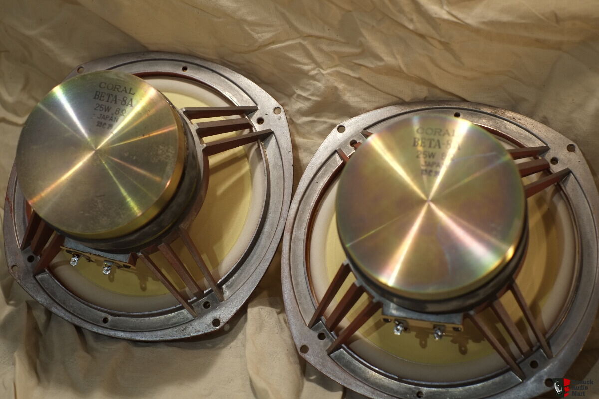 coral BETA-8A, full range Photo #1172665 - UK Audio Mart