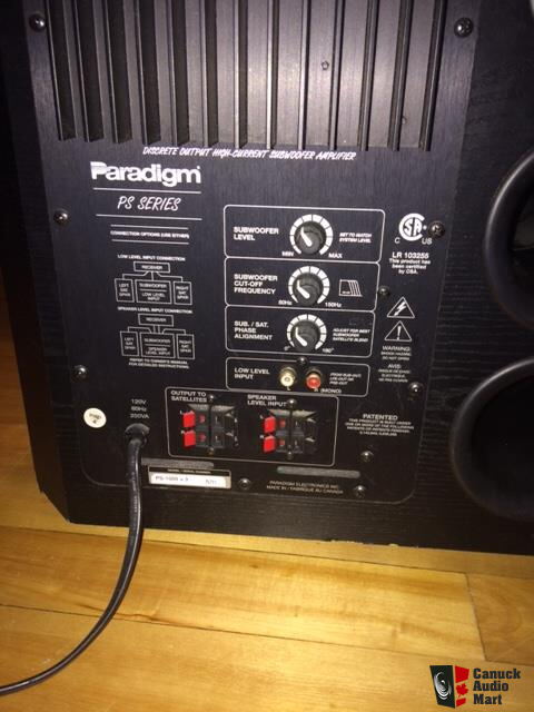 Beautiful Paradigm PS-1000 v3 Sub-woofer Photo #1173582 - Canuck Audio Mart